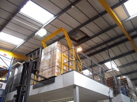 Pallet Gates For Mezzanines | Pallet Lifts | Advantage UK